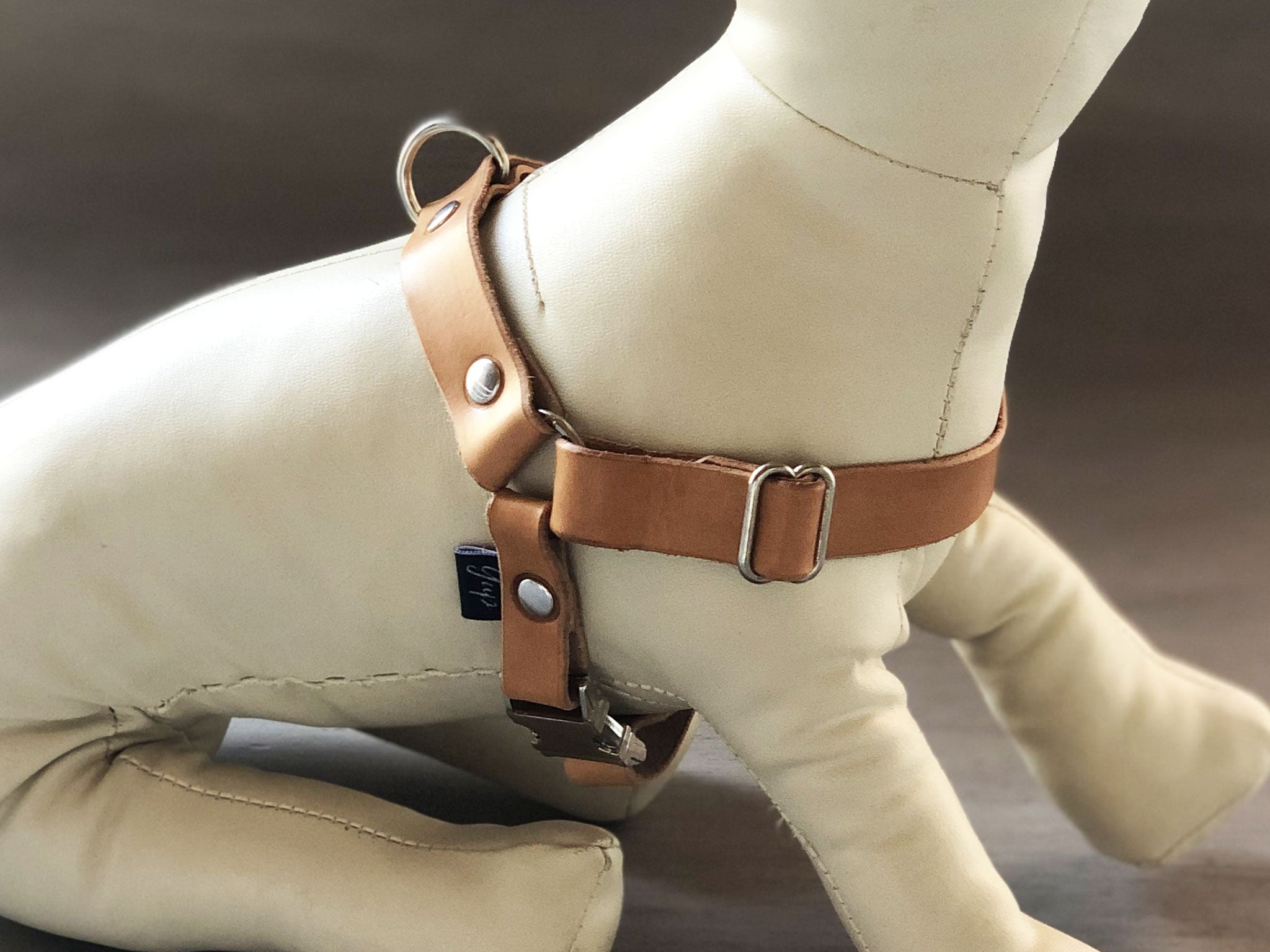 Leather Slip On Dog Harness Ideal for All Sizes and Breeds in 5 Colors ...