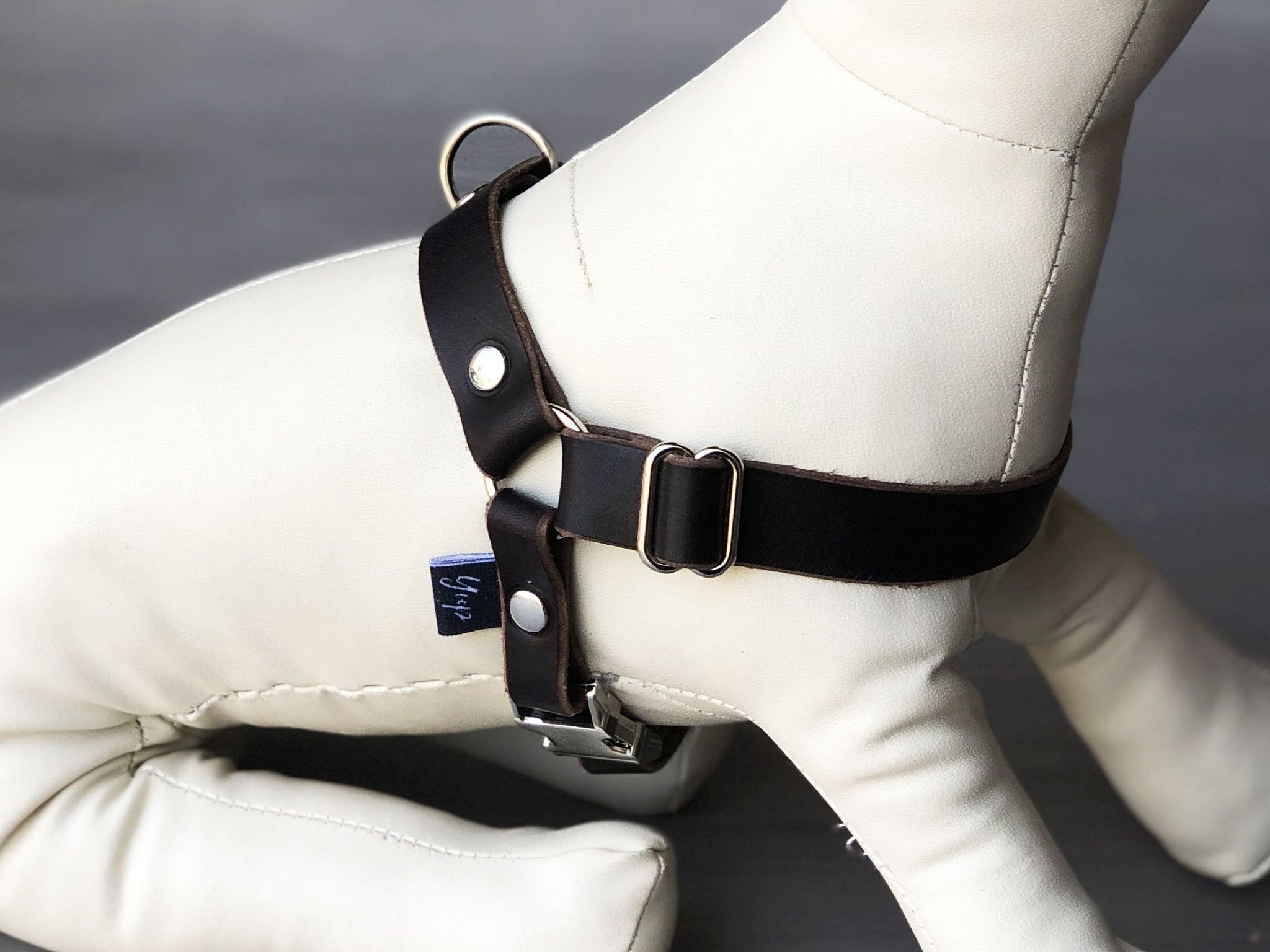 Leather Slip On Dog Harness Ideal for All Sizes and Breeds in 5 Colors ...