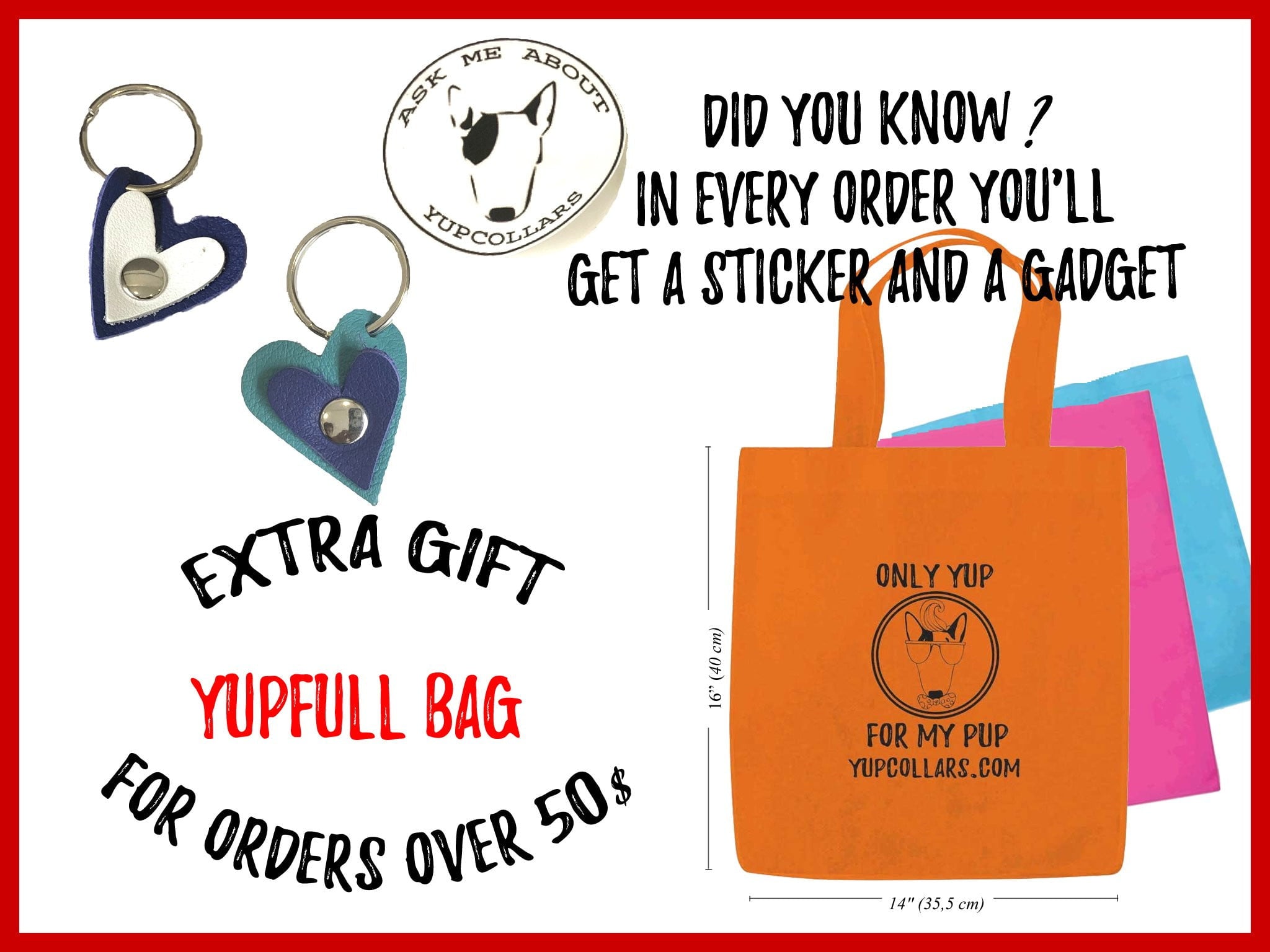 Custom Rigid Handle for your Service Dog Harness– Yupcollars