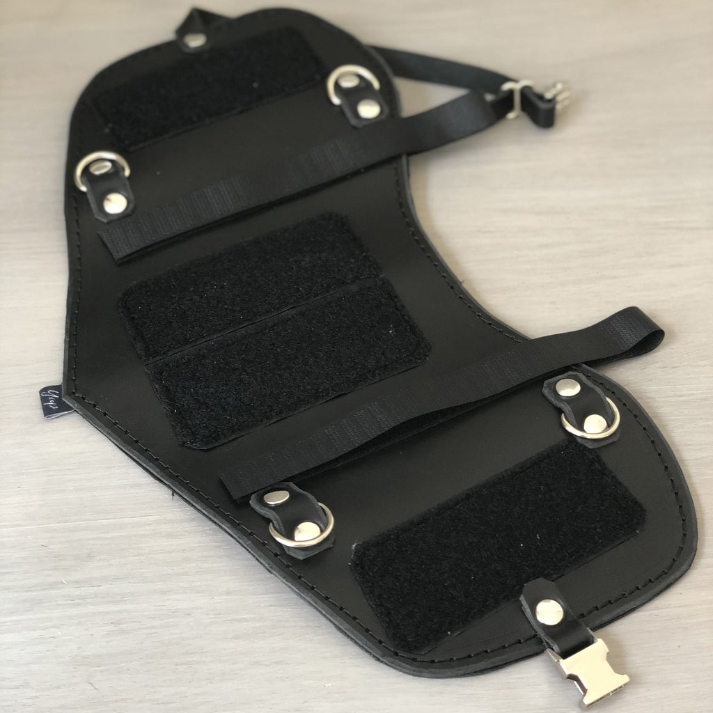 Service Dog Custom Leather Cape for Patches and Bags– Yupcollars